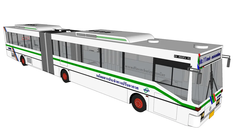 BMTA Mercedes-Benz O405G | 3D Warehouse