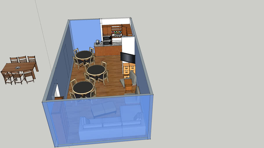 VGH ICU staff lounge plans | 3D Warehouse