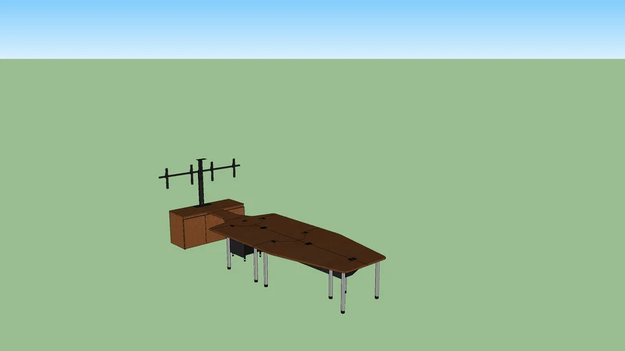 VFI VC-TABLE T3 Package with 411 Extension | 3D Warehouse