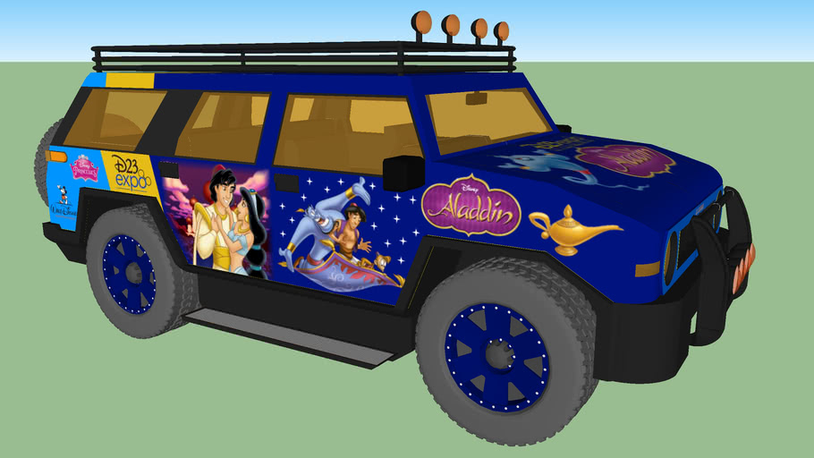 Disney Animation Aladdin Car | 3D Warehouse