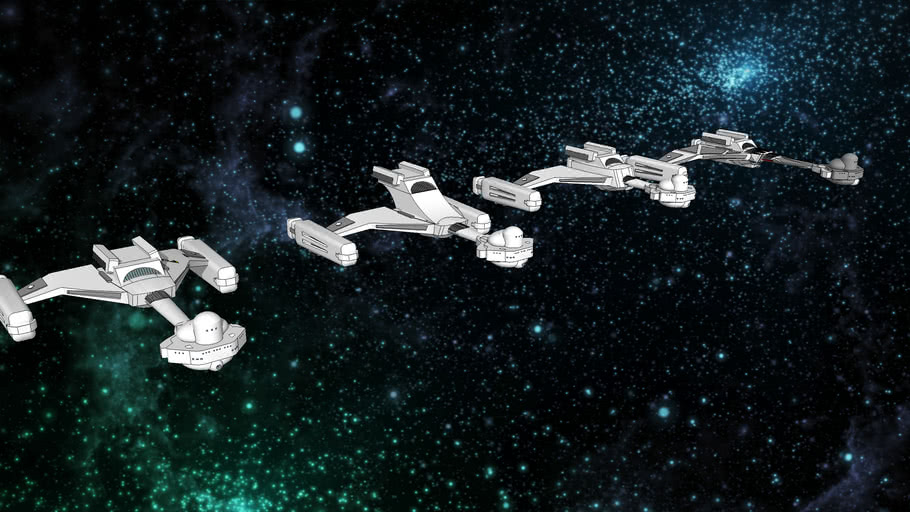 Klingon D6 ship collection | 3D Warehouse