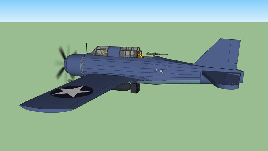 Vought SB2U Vindicator | 3D Warehouse