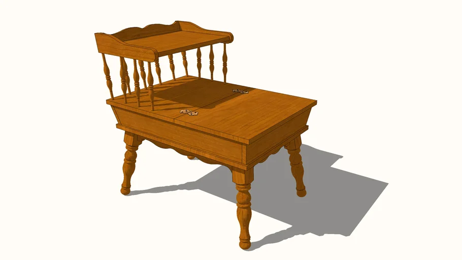 Doughbox Step End Table | 3D Warehouse