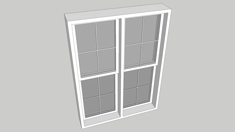 4 Panel Window | 3D Warehouse