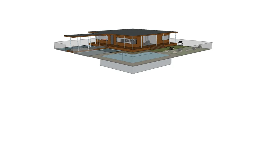 Modern house 2X | 3D Warehouse