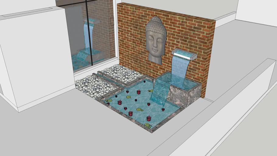 indoor courtyard | 3D Warehouse