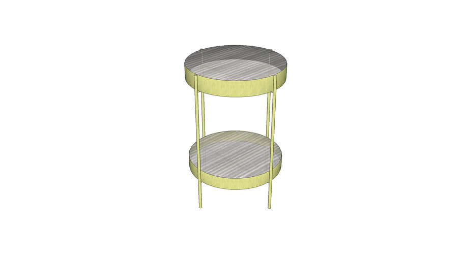 81154 side table ice double | 3D Warehouse