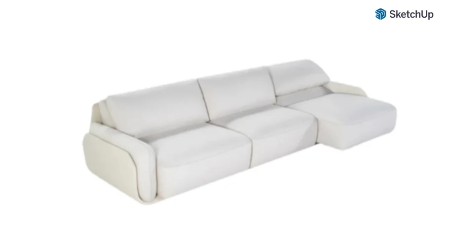 Sofá Moroso - Feeling Estofados | 3D Warehouse