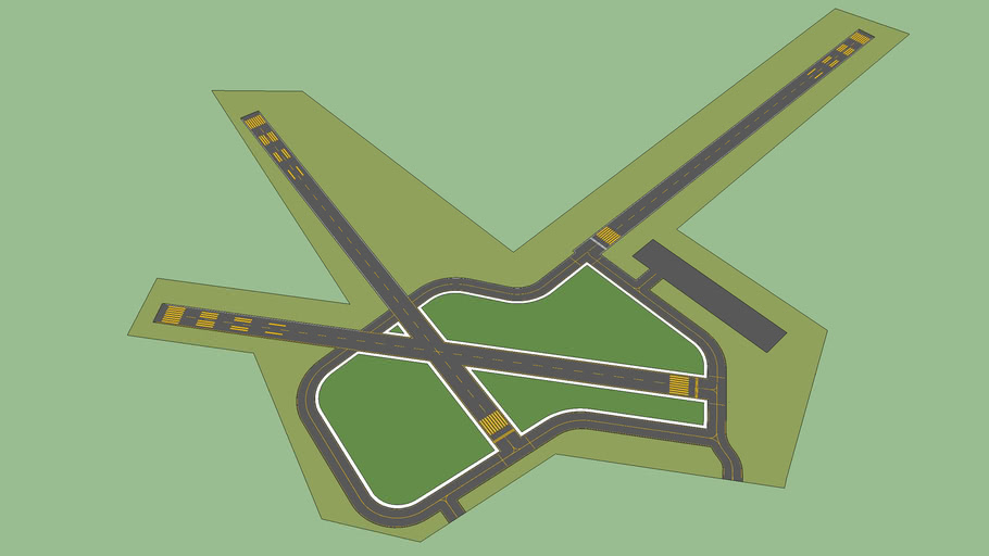 Airport Runway | 3D Warehouse