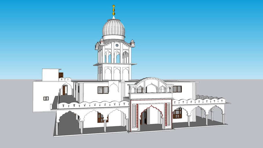 Gurudwara sahib ji Dera baba bhuman shah | 3D Warehouse