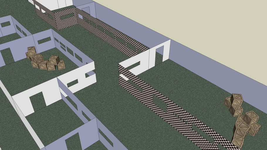 laser tag arena | 3D Warehouse