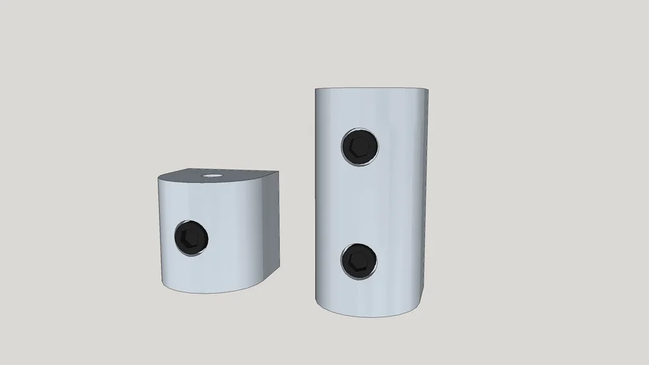 8020 Pivot Nubs - 4386 and 4388 | 3D Warehouse