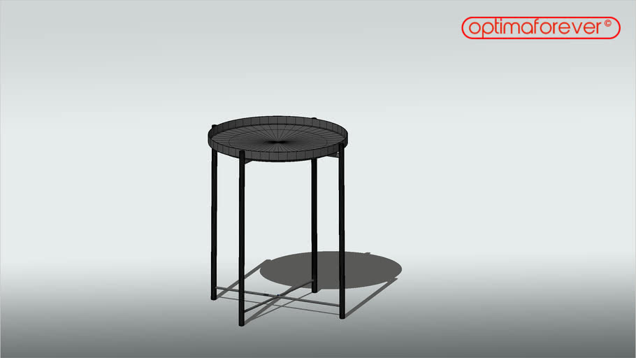 Ikea Gladom tray table (Quads) | 3D Warehouse