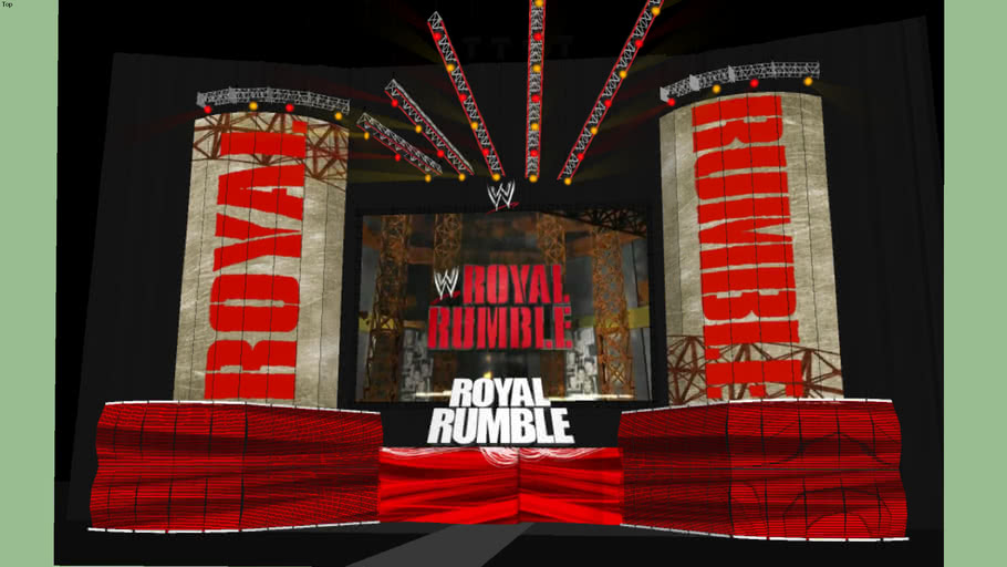 WWE Royal Rumble 2011 HD Stage | 3D Warehouse