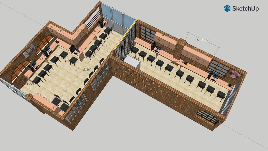 TEACHERS STAFF ROOM | 3D Warehouse