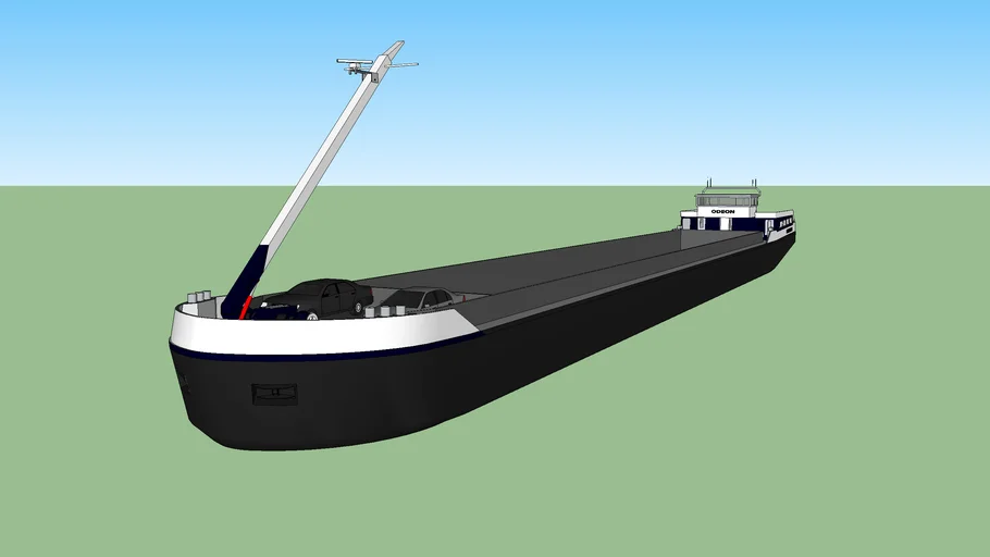 binnenvaartschip | 3D Warehouse