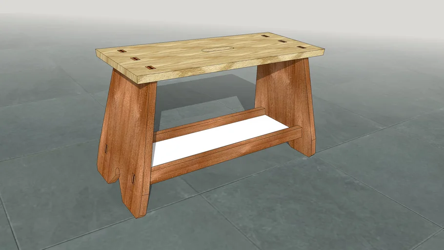 Professional Carpenter's Footstool | 3D Warehouse
