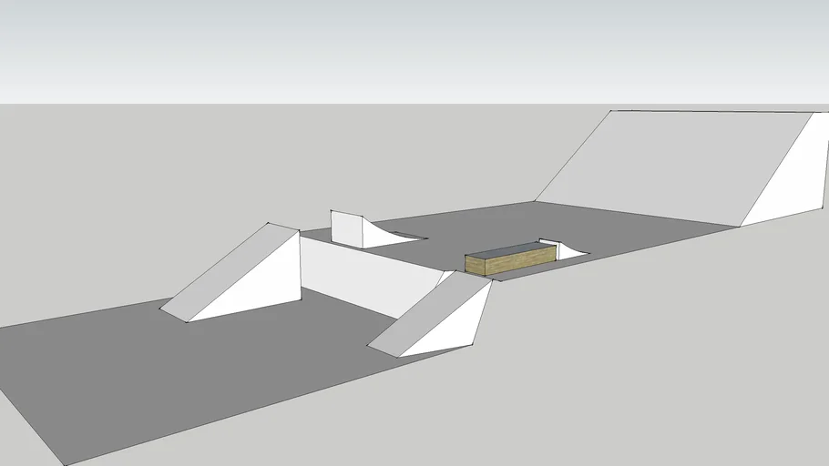 Small Snowboard Park | 3D Warehouse