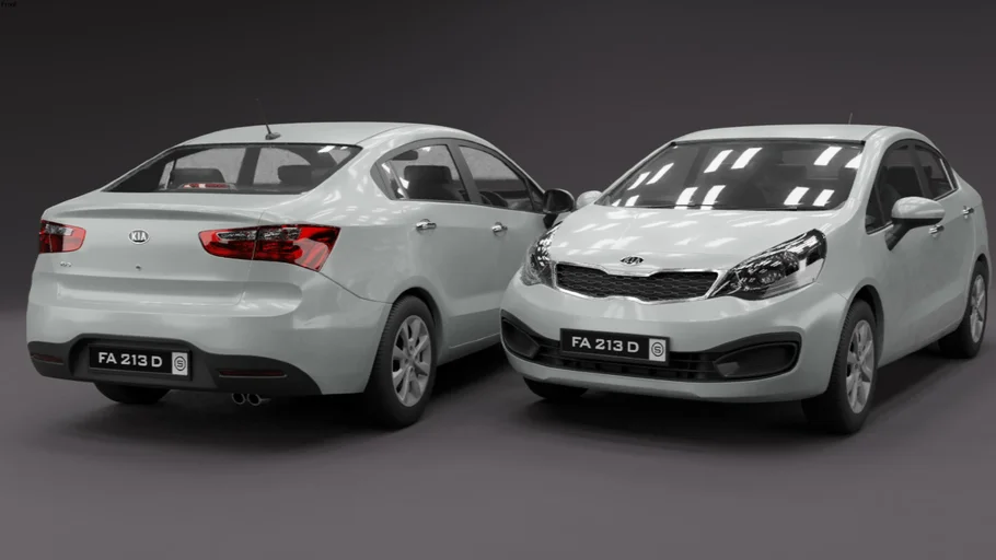 (PREVIEW MODEL) KIA RIO SEDAN | 3D Warehouse
