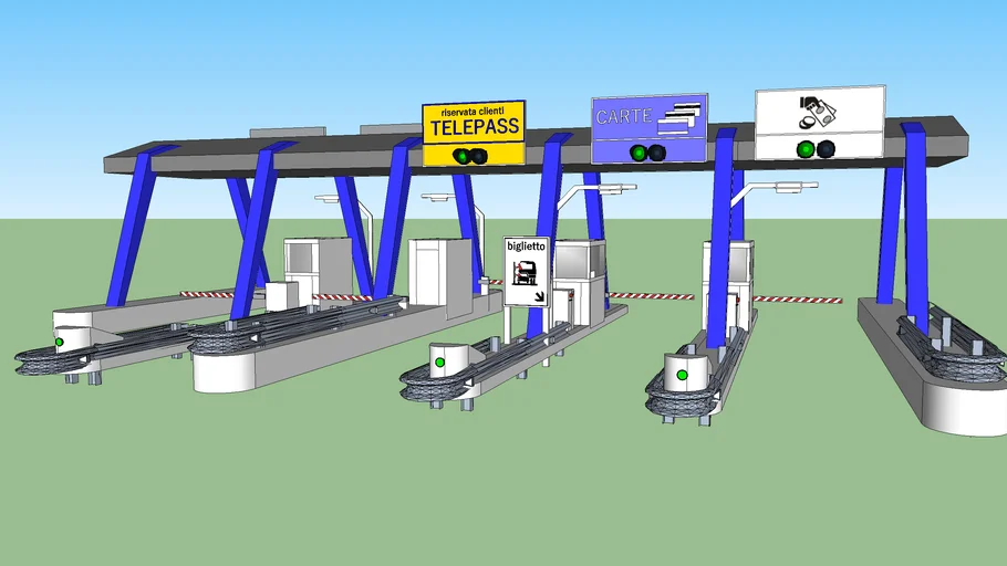 Casello autostradale Bologna | 3D Warehouse
