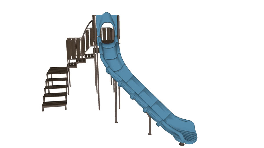 滑水道 Water slide | 3D Warehouse