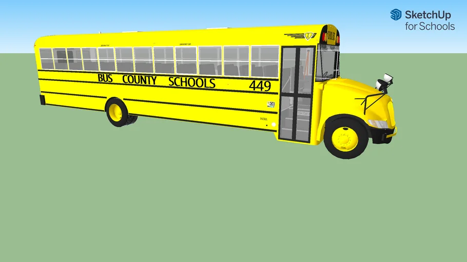 2014 IC CE Bus 449 | 3D Warehouse