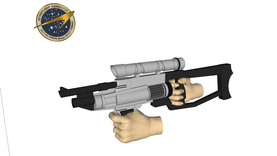 Star Trek Weapons - Enterprise Series - Class 3 Pulse / Phase Rifle ...