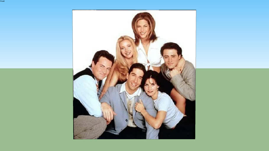 Friends' Characters Photo - Part 1 of 3 | 3D Warehouse