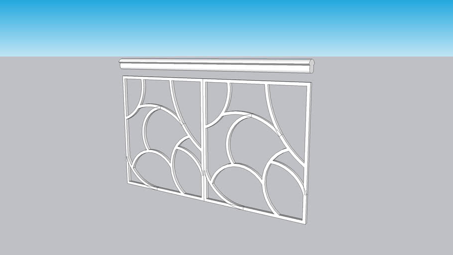 Modern Railing | 3D Warehouse