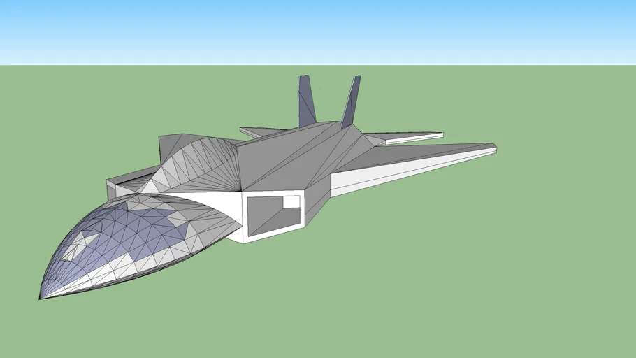 Simple Fighter Jet | 3D Warehouse