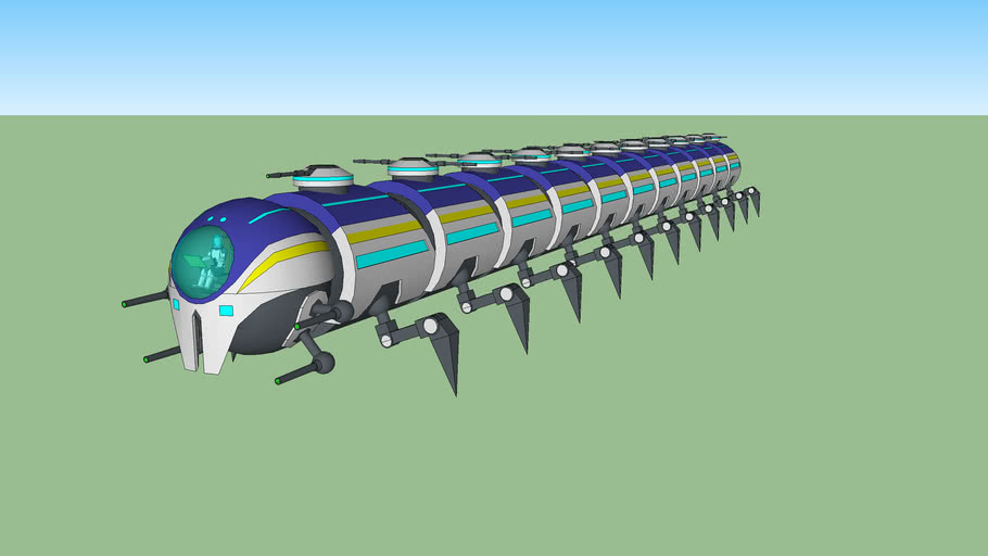 Umbaran Impeding combat crawler | 3D Warehouse