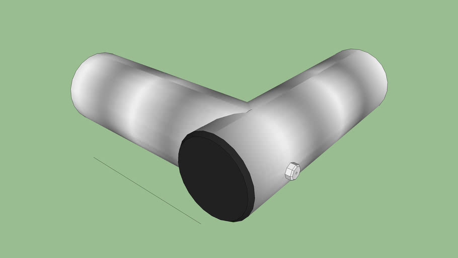 ROUND PIPES JOINT WITH BOLT | 3D Warehouse