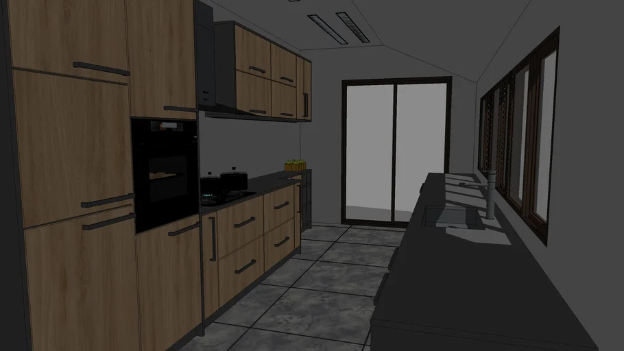 Kitchen 1.2.2.2 / Vray | 3D Warehouse