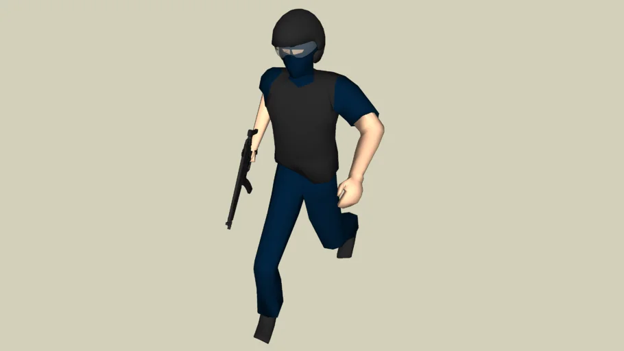 Swat Guy#6 | 3D Warehouse