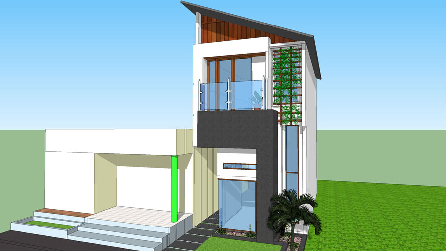 CASA 2 PISOS 4X8 | 3D Warehouse