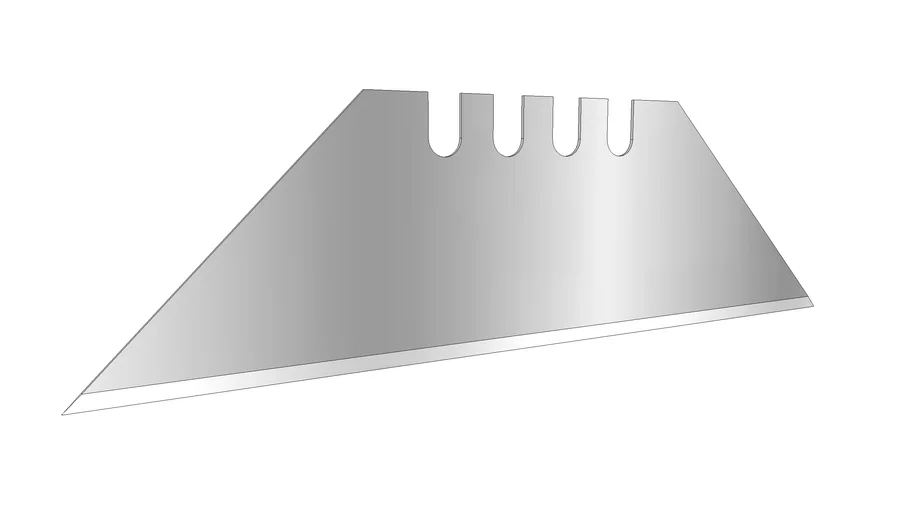 Utility Knife Blade | 3D Warehouse