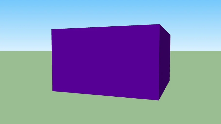 a pretty purple box | 3D Warehouse