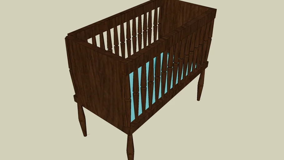 Cot/Crib | 3D Warehouse