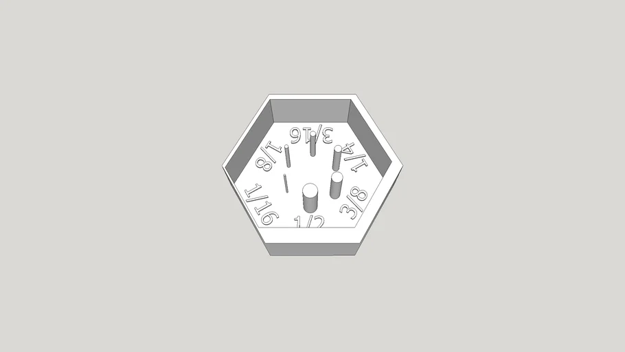 3D Print Test Block | 3D Warehouse