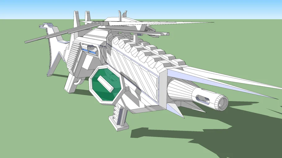 Hexiron M777 Assault Rifle (Incomplete) | 3D Warehouse