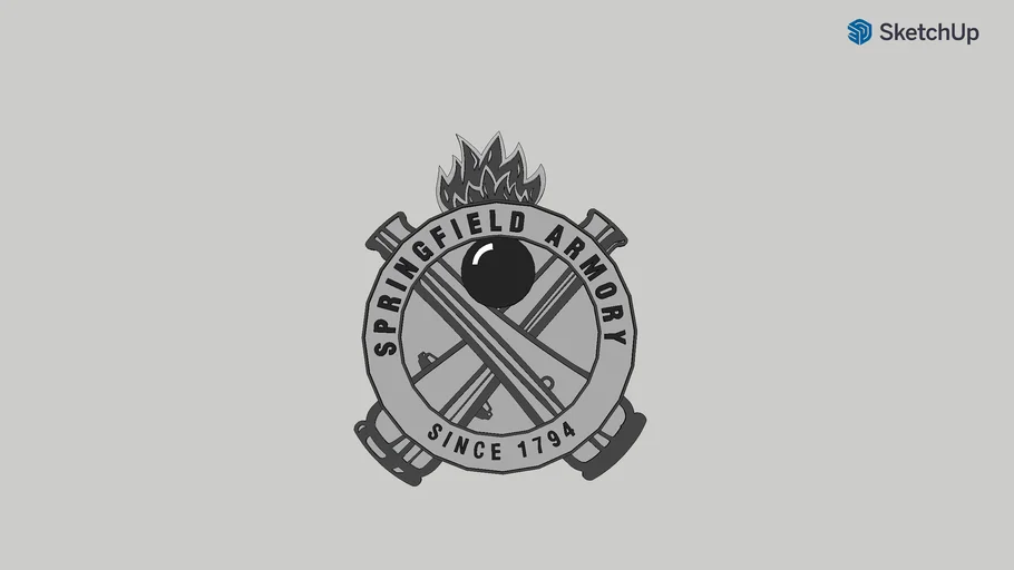 Springfield Armory Crest | 3D Warehouse