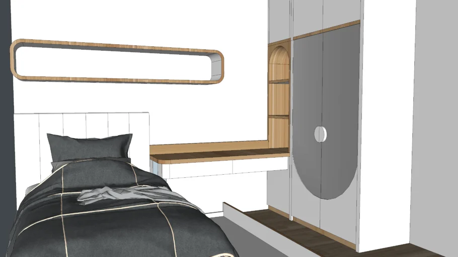 kamar anak sawojajar | 3D Warehouse