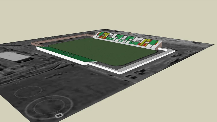 Shamrock Rovers-Tallaght Stadium | 3D Warehouse