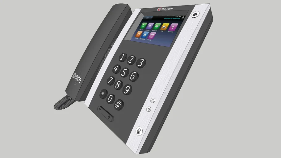Polycom VVX 601 Business Media Phone | 3D Warehouse