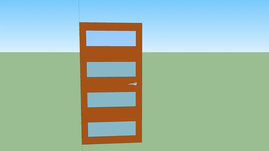 Simple Door | 3D Warehouse