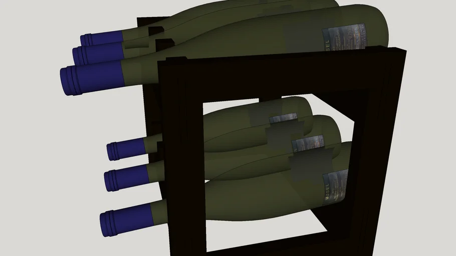 Small Wine Rack | 3D Warehouse