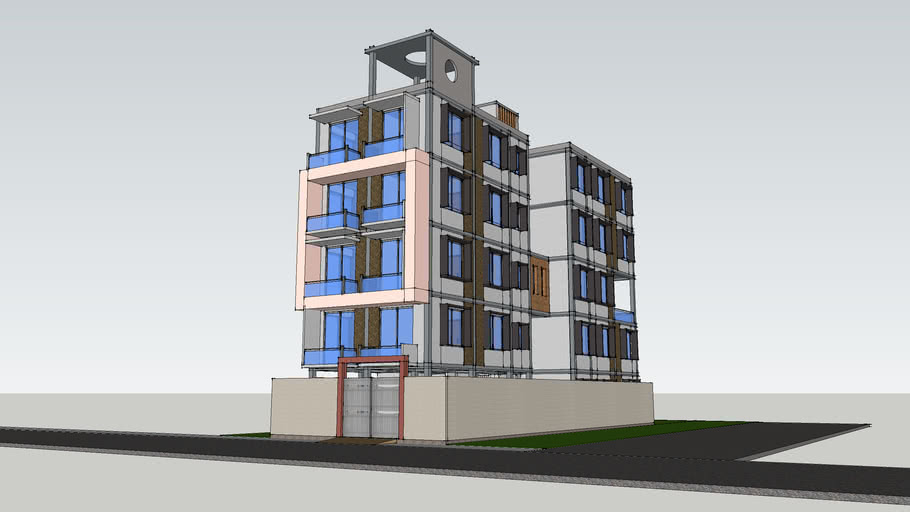 5 STORIED BUILDING | 3D Warehouse