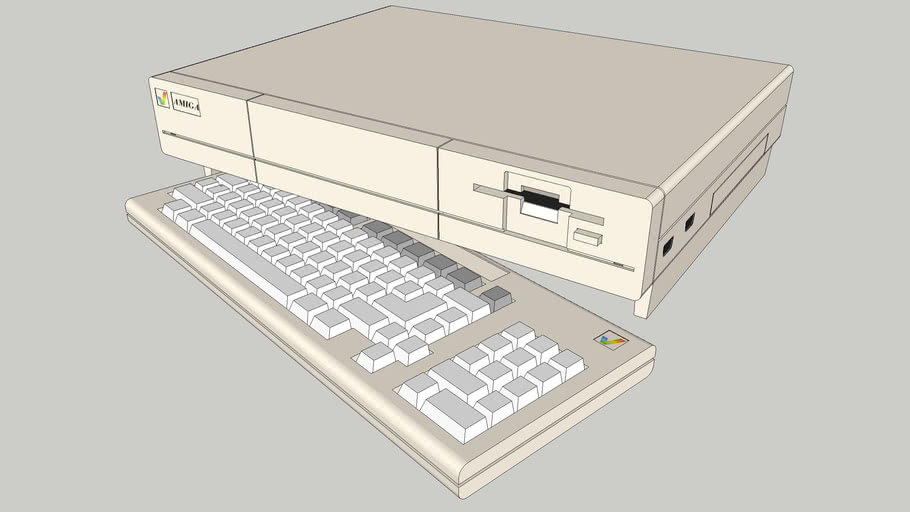 Commodore Amiga 1000 | 3D Warehouse