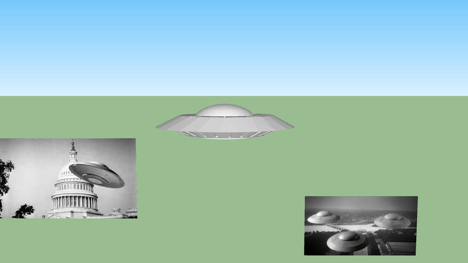 ufo from earth vs the flying saucers | 3D Warehouse