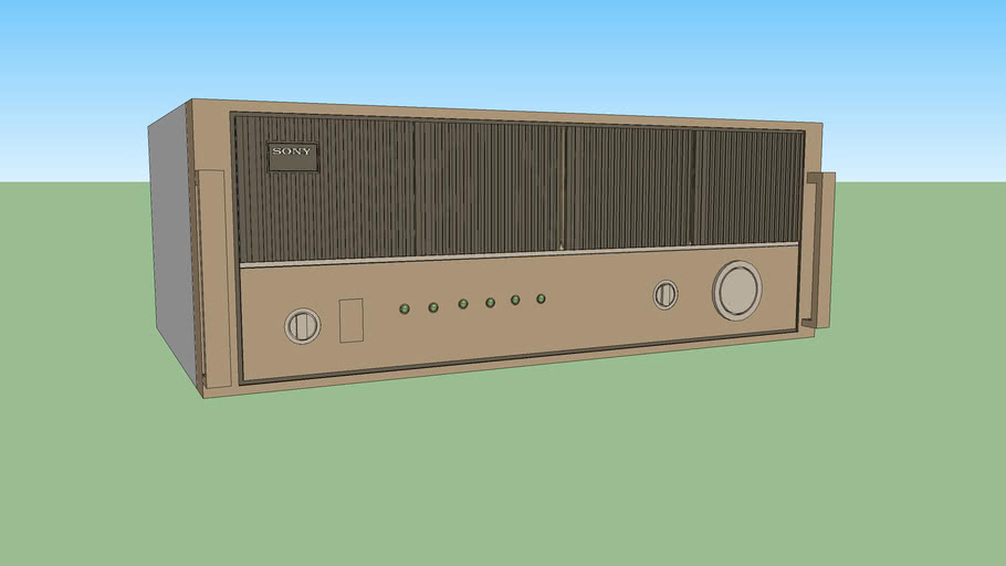 Sony TA-N9 power amplifier | 3D Warehouse